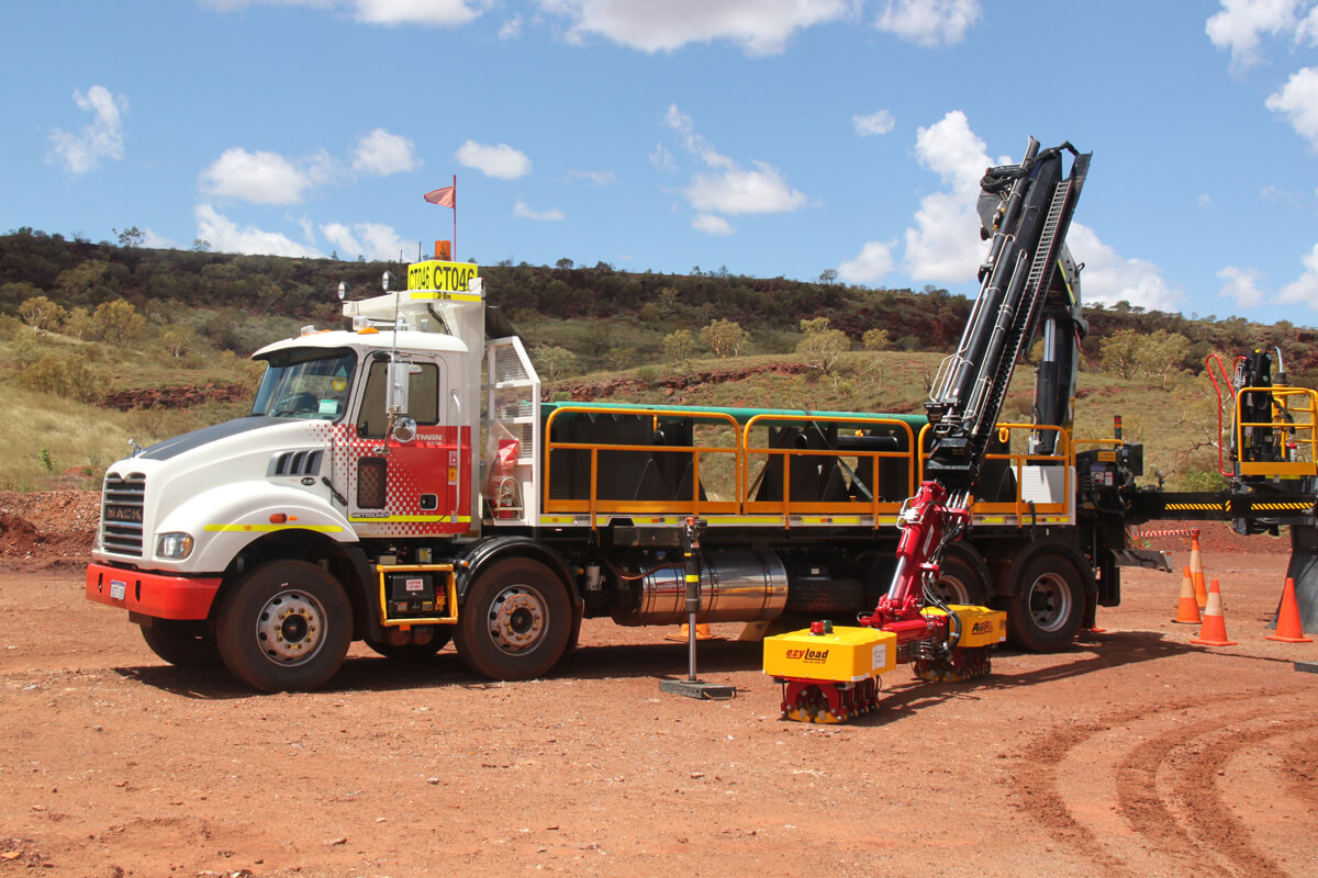 Semi Autonomous Drill Rod Handler | Plantman