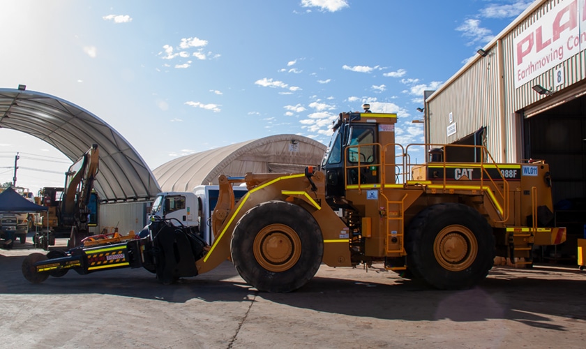 Caterpillar 988F JEC TH10,000 Tyre Handler | Plantman