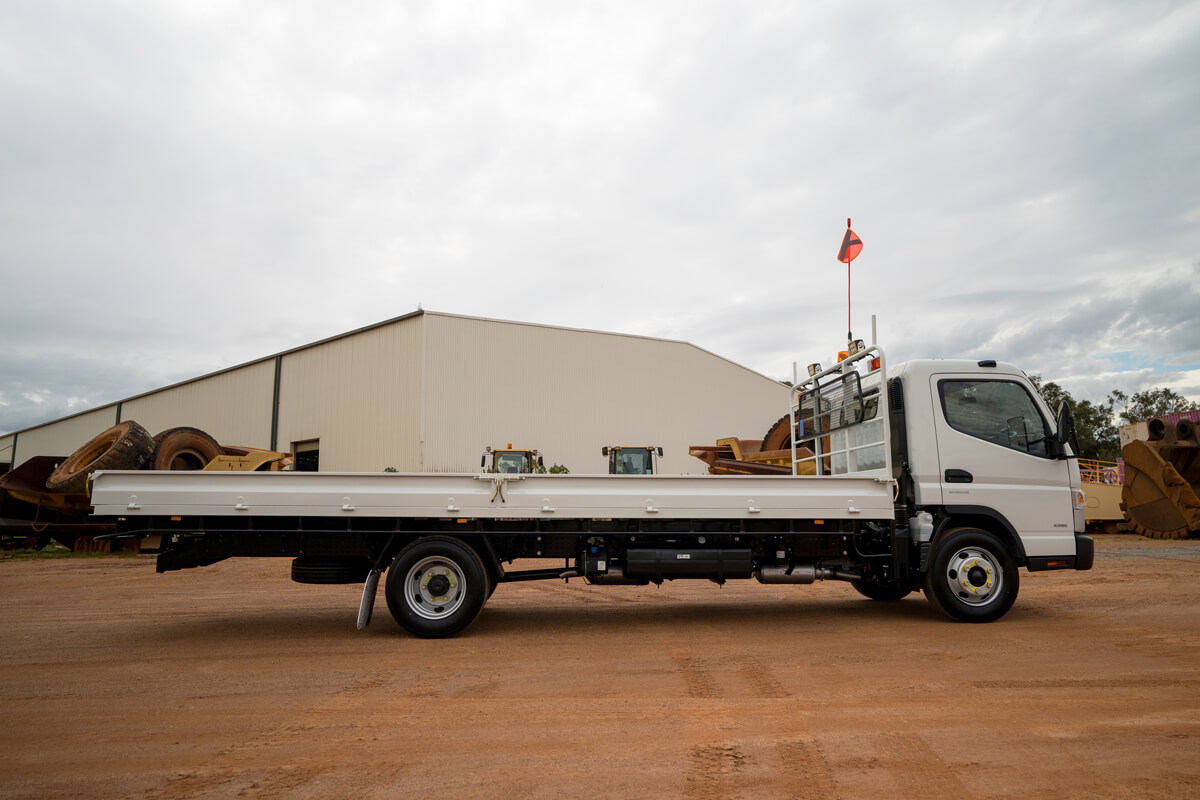2022 FUSO 918XLWB FLAT TRAY TRUCK | Plantman