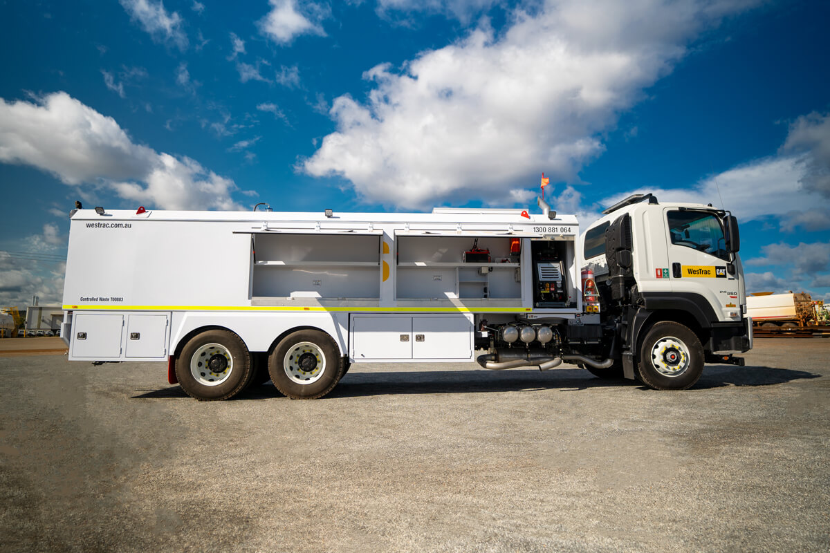 2023 ISUZU 240-350 6×4 FIELD SERVICE TRUCK P9500 | Plantman